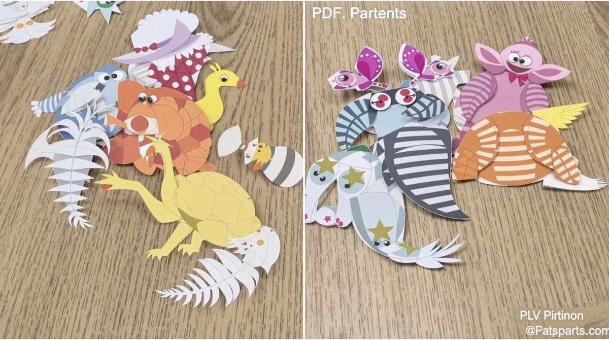 pdf papercraft patron gratuit à imprimer : découvrez les meilleurs ...